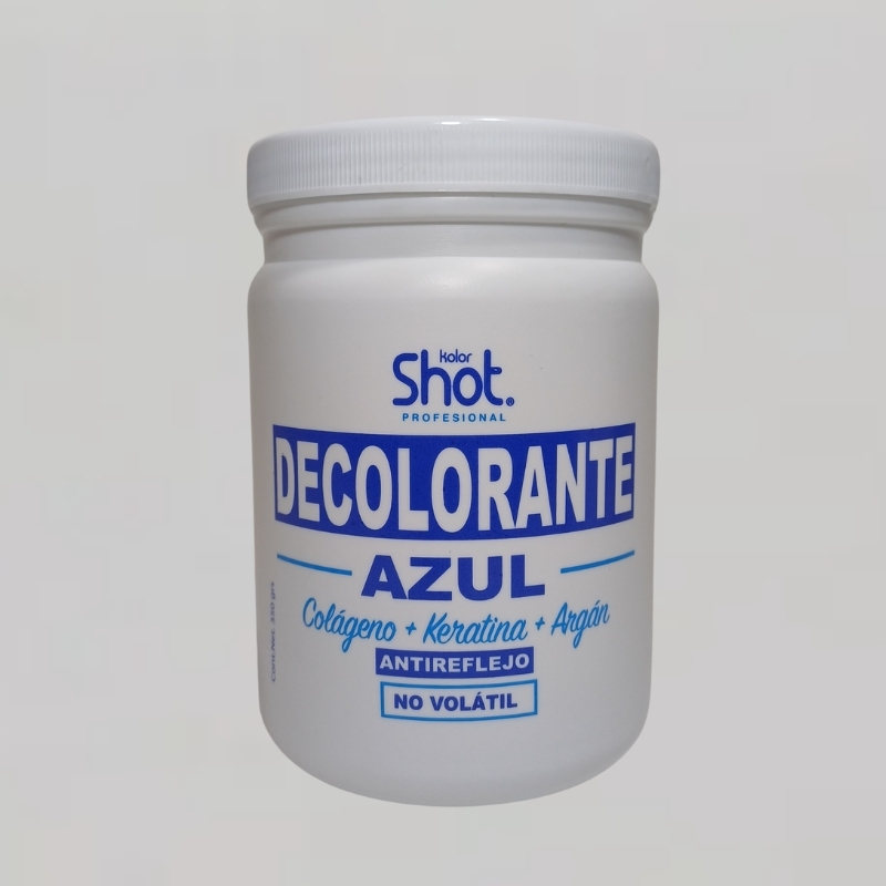Decolorante en Polvo Azul 350 gr – Kolor Shot - Multiproductos Cayrogt